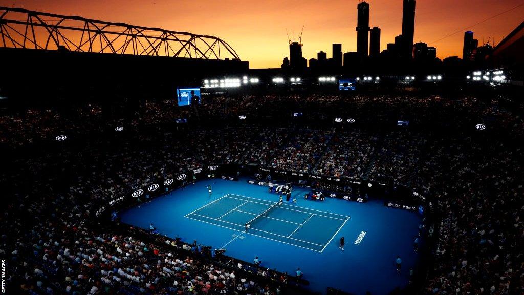 Australian Open: Players can compete if they have Covid-19 - BBC Sport