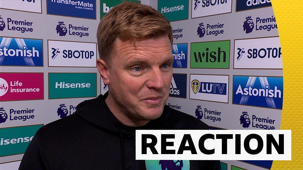 Leeds 2-2 Newcastle: Eddie Howe says point could be 'crucial' - BBC Sport