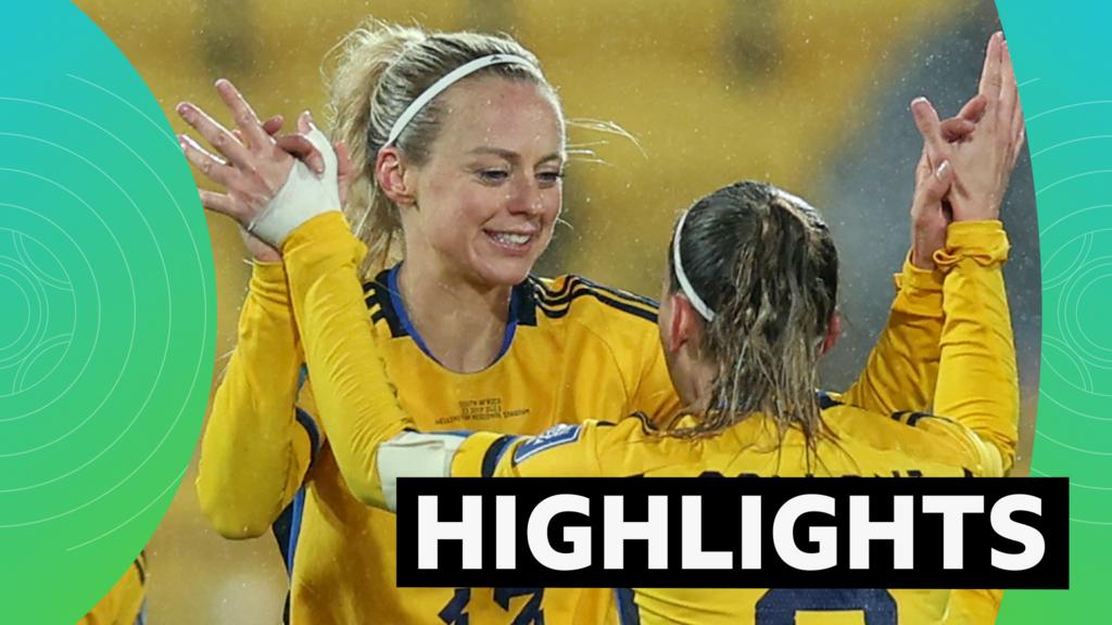 Women's World Cup 2023: Late Sweden winner earns opening win over South ...