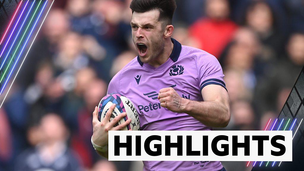 Six Nations: Highlights as Scotland beat Italy 26-14 - BBC Sport
