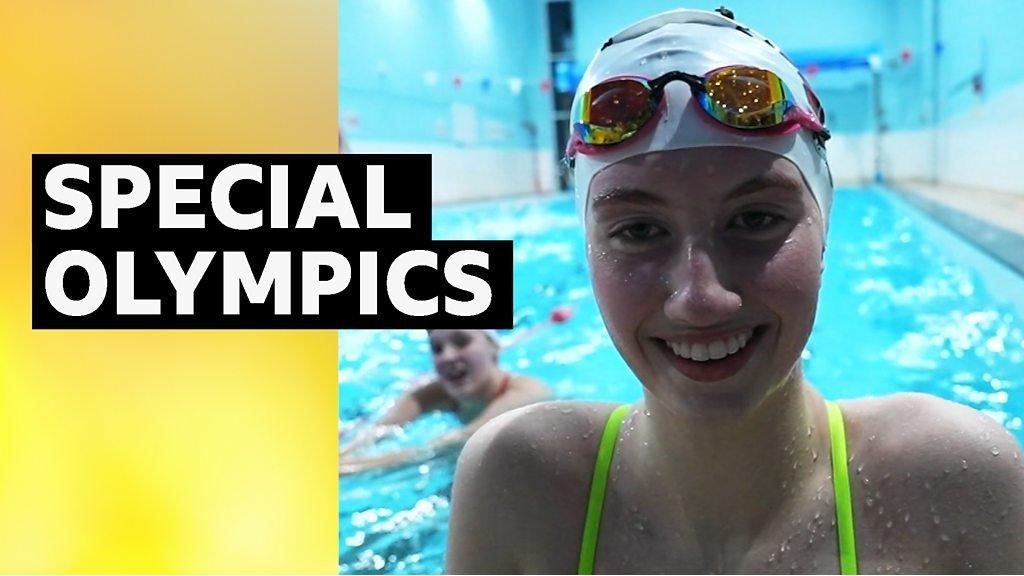 Special Olympics: Taylor MacKenzie on how swimming helped her speak ...