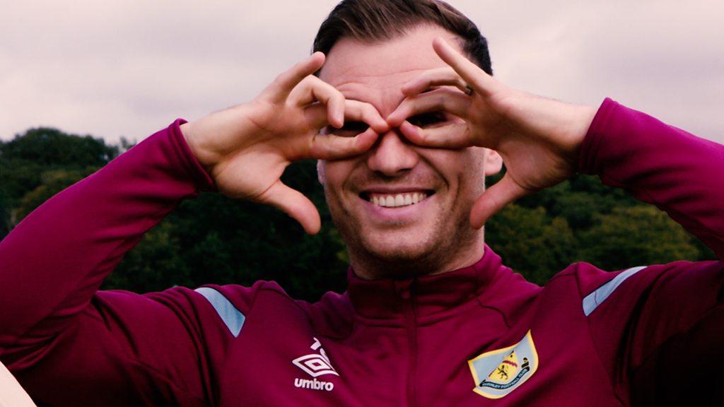 Ashley Barnes: Burnley striker reacts to his dedicated grime track ...