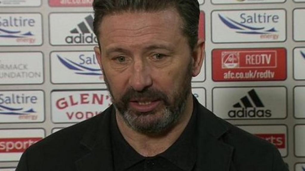'Important we responded' - Aberdeen boss Derek McInnes - BBC Sport
