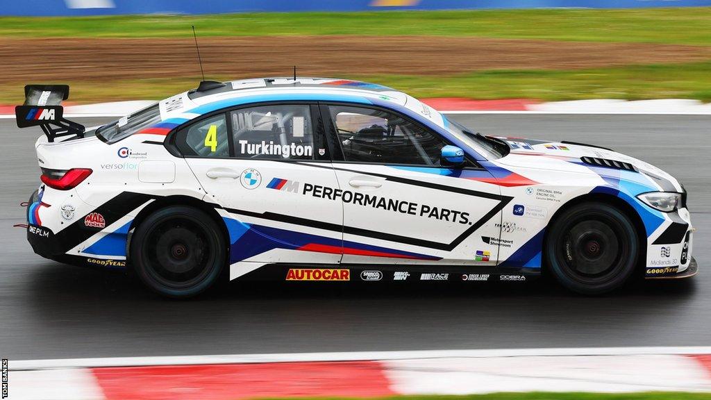 BTCC: Colin Turkington secures two podium finishes at Snetterton - BBC Sport