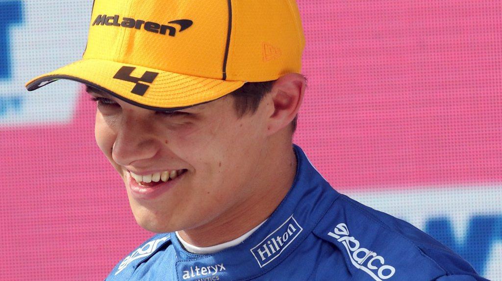I love the noise and feeling from F1 engines - Norris - BBC Sport