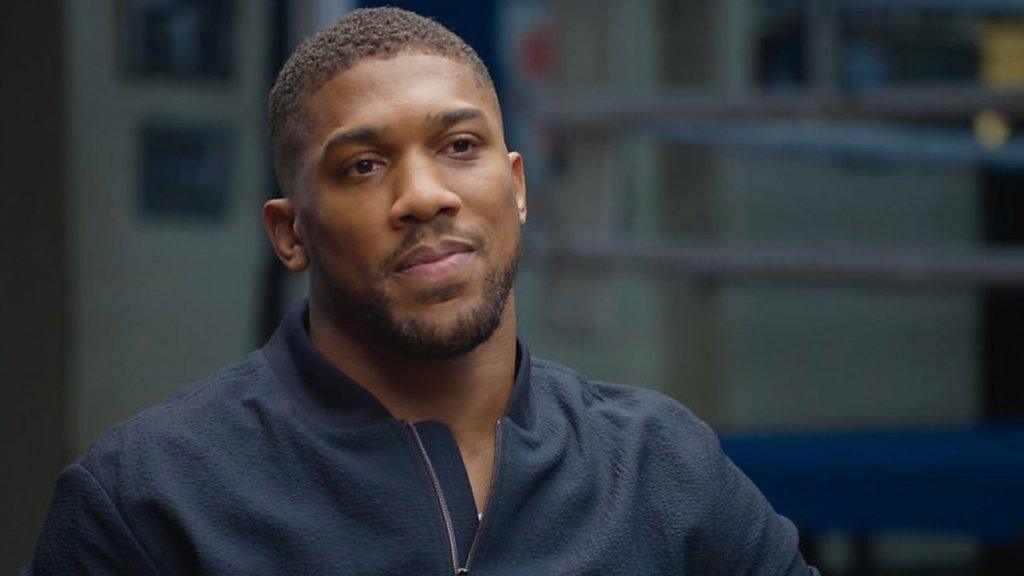 Anthony Joshua tells Louis Theroux about the pressures he faces in the ...