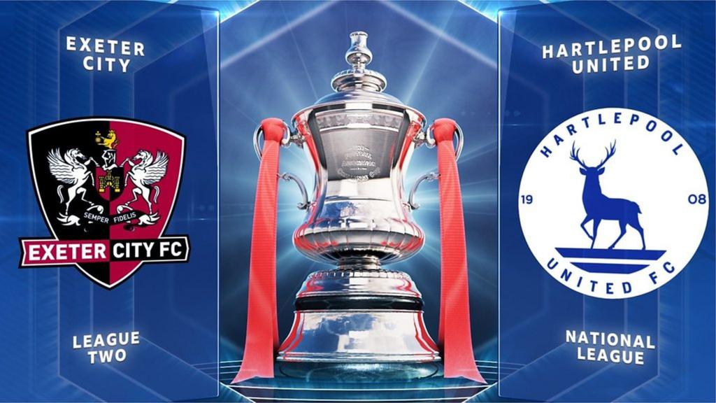 FA Cup: Exeter City 2-2 Hartlepool United highlights - BBC Sport