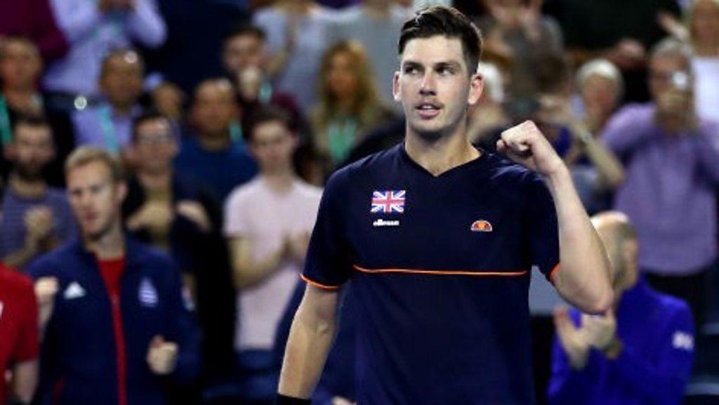 Davis Cup: Cameron Norrie wins to give GB victory over Uzbekistan in ...