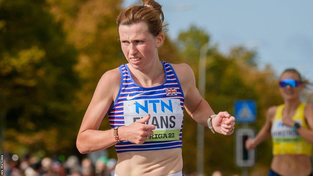 Clara Evans sets new Welsh women's marathon record - BBC Sport