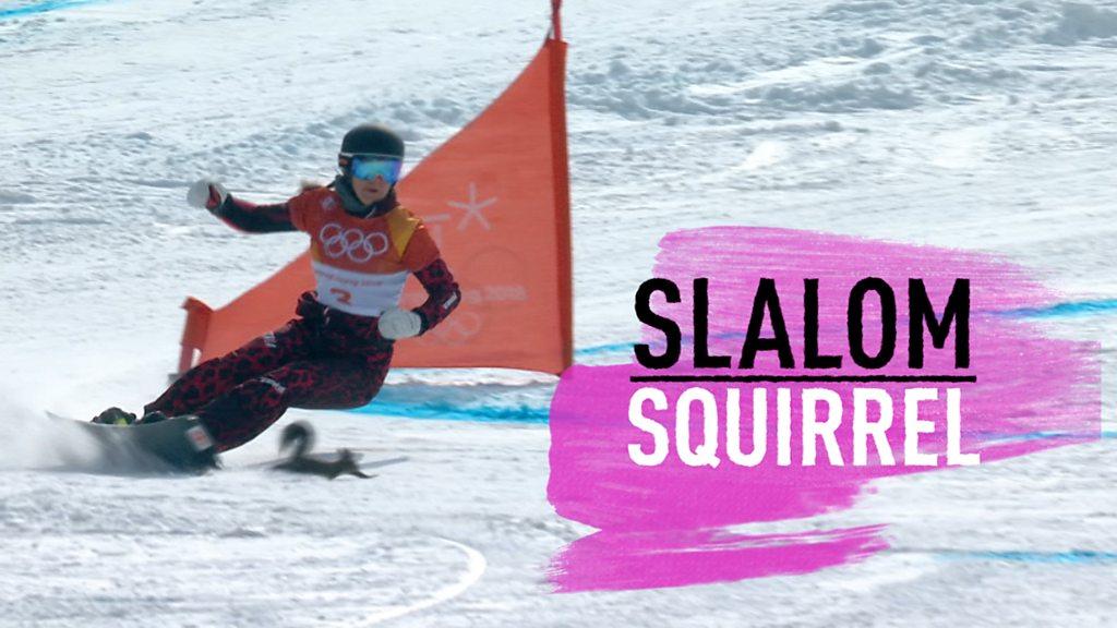 Winter Olympics: Slalom squirrel - snowboarder narrowly avoids furry ...