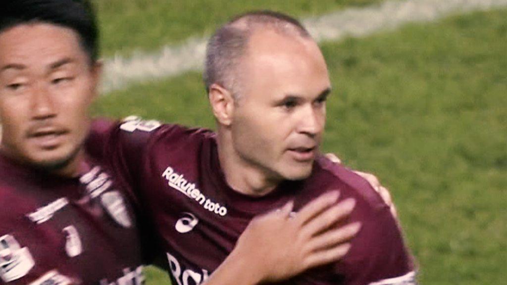 Andres Iniesta scores a brilliant goal for Vissel Kobe - BBC Sport
