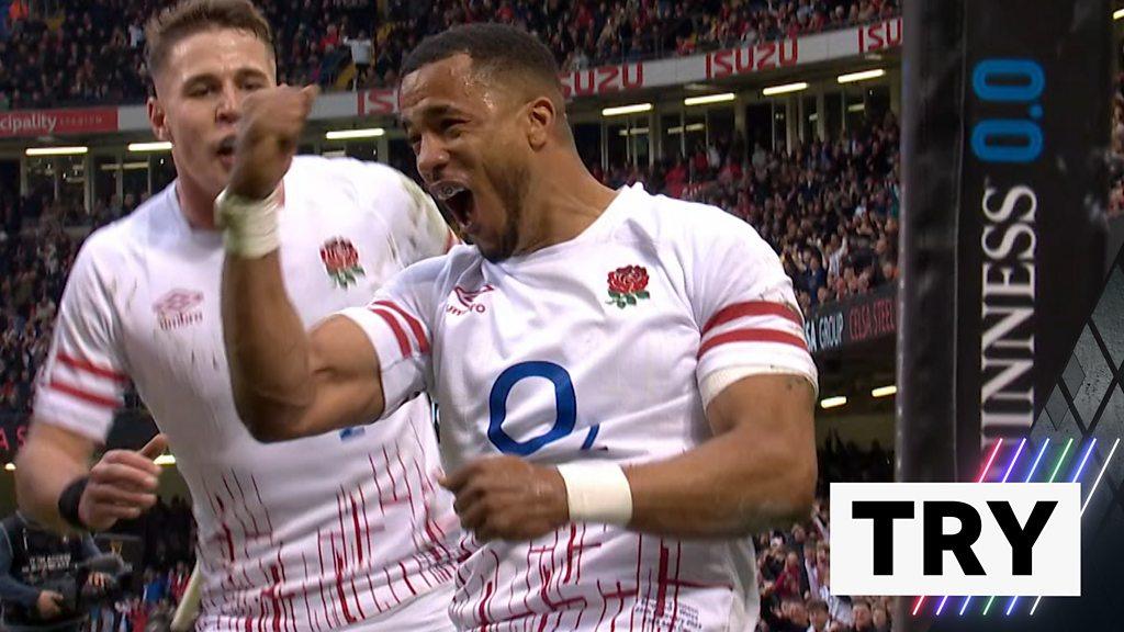 Six Nations 2023: Antony Watson scores first try for England against ...