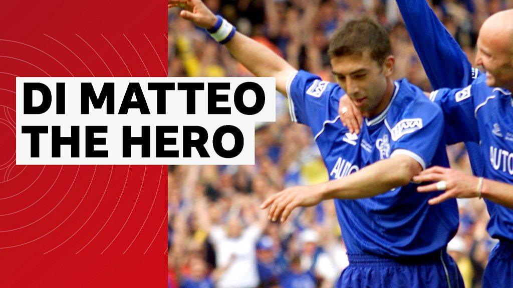 Chelsea v Aston Villa: Roberto di Matteo scores winner in 2000 FA Cup ...