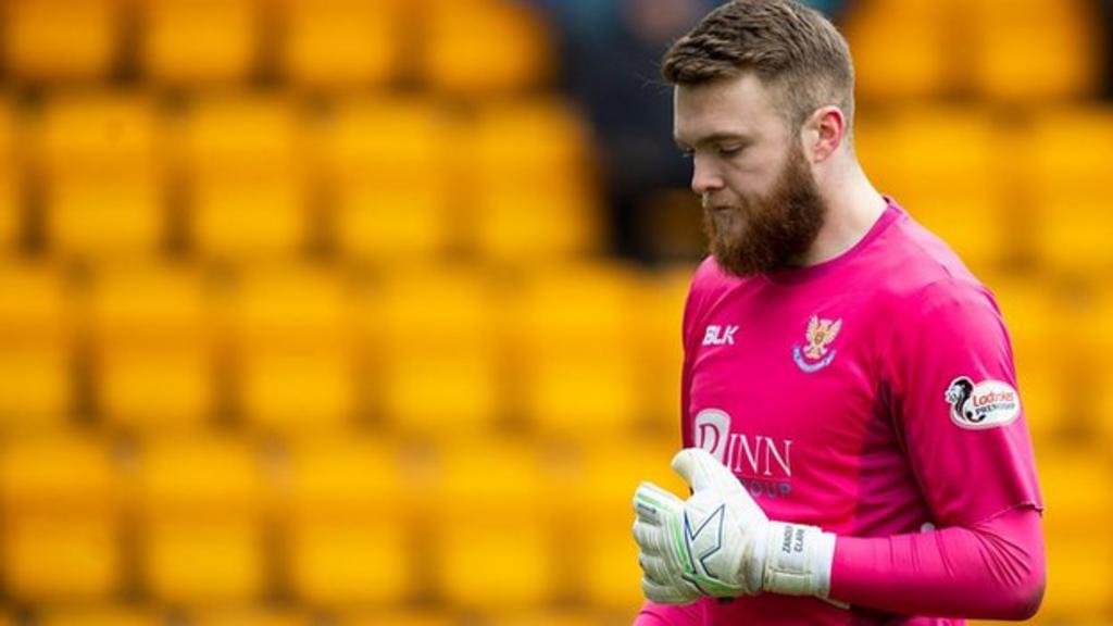Zander Clark: St Johnstone goalkeeper in fine form against Celtic - BBC ...