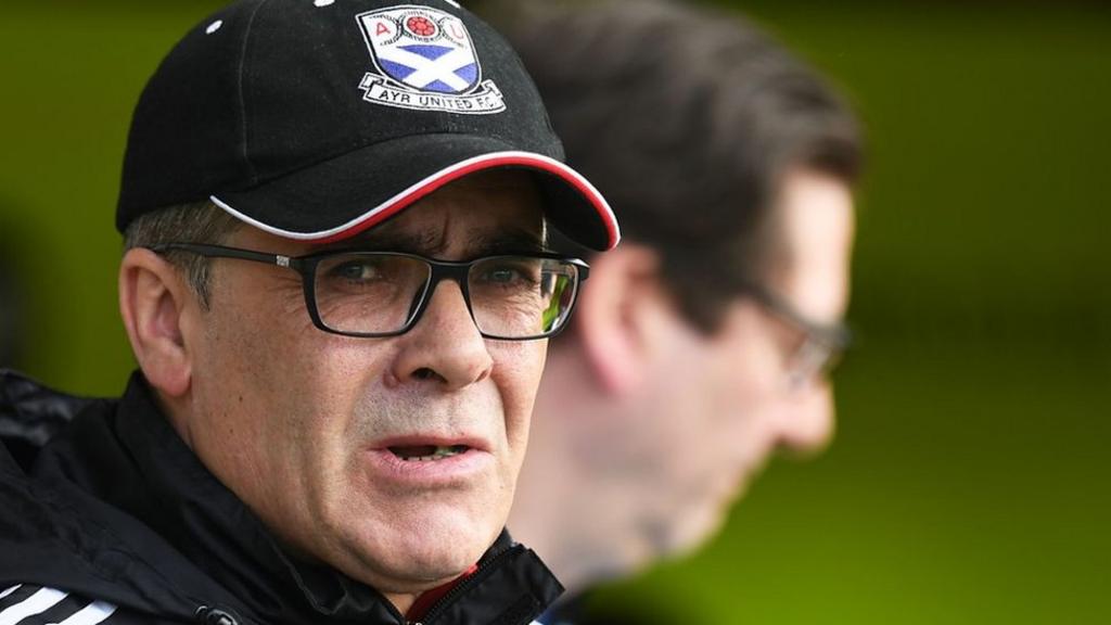 Ayr United boss Ian McCall reveals battle with gambling - BBC Sport