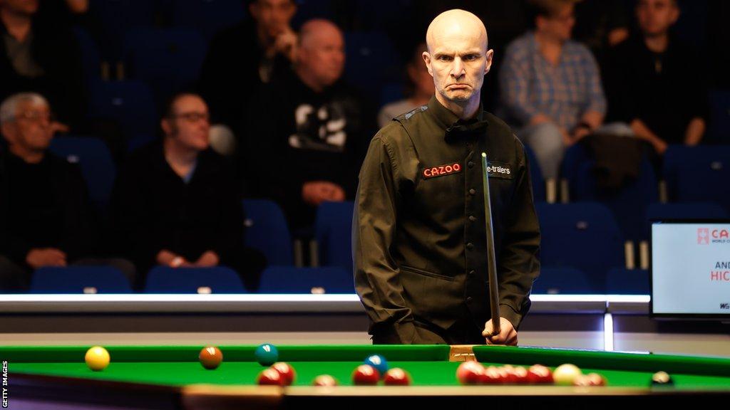 Andy Hicks: 'I can still compete with top boys' says snooker veteran - BBC Sport