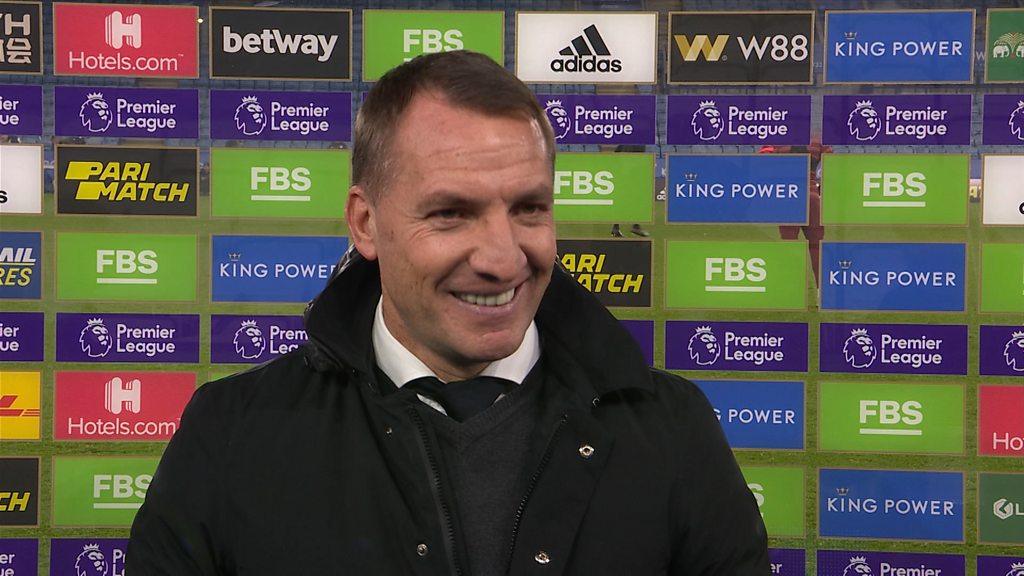 Leicester 1-0 Liverpool: Rodgers hails 'heroic' performance - BBC Sport