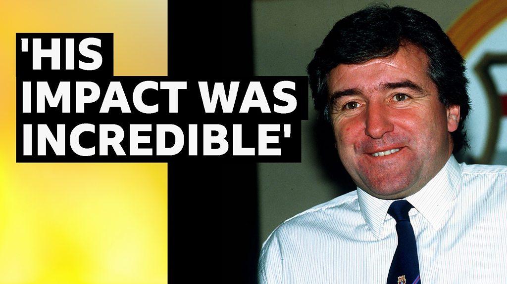 Terry Venables: Pep Guardiola pays tribute to former Barcelona and ...