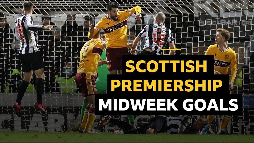 Watch all of Tuesday's Scottish Premiership goals - BBC Sport