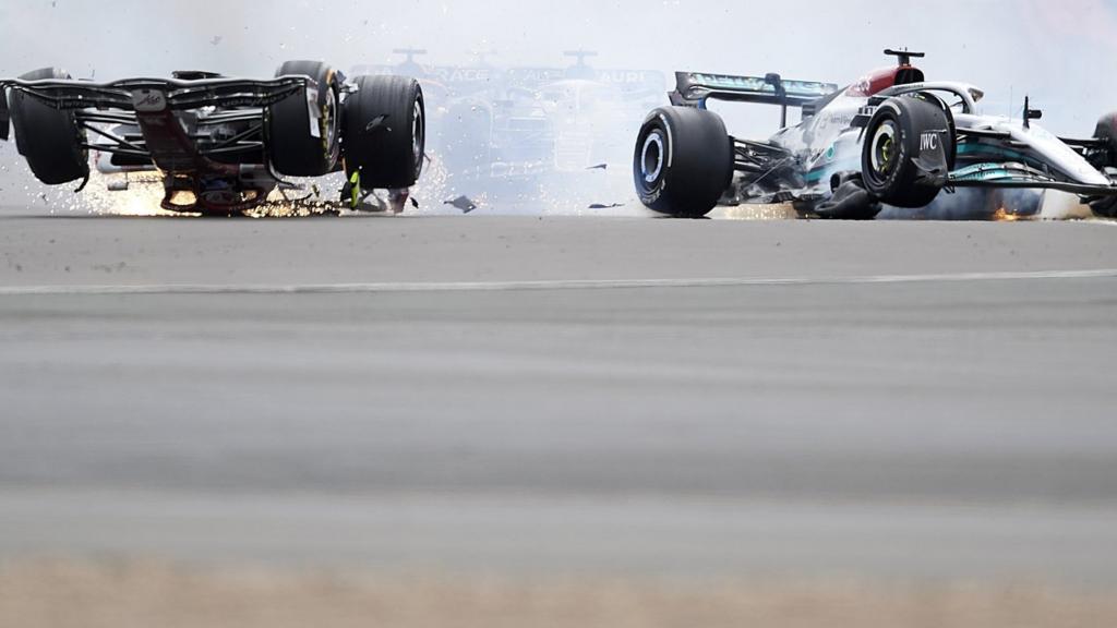F1 LIVE: British Grand Prix latest after Guanyu Zhou crash - BBC Sport