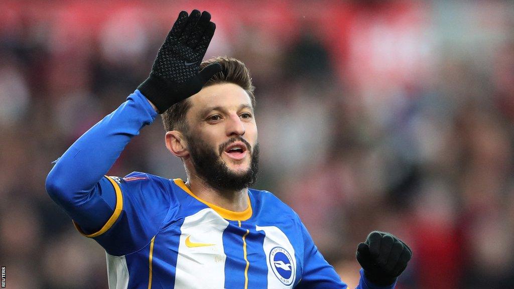 Adam Lallana extends Brighton deal until summer 2024 - BBC Sport