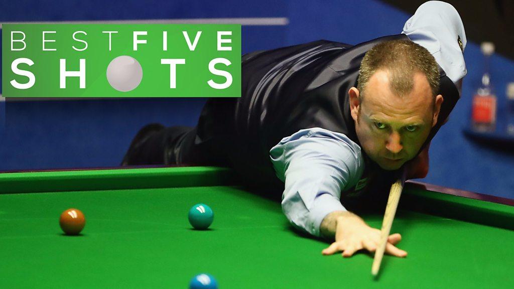 World Championship: Mark Williams takes control in final - 5 best shots ...