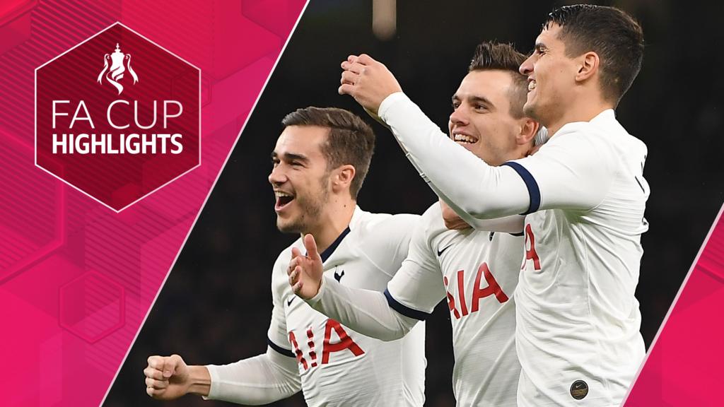 FA Cup: Tottenham Hotspur 2-1 Middlesbrough highlights - BBC Sport