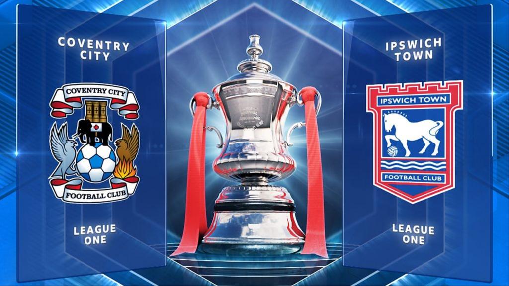 FA Cup: Coventry City 1-1 Ipswich Town highlights - BBC Sport