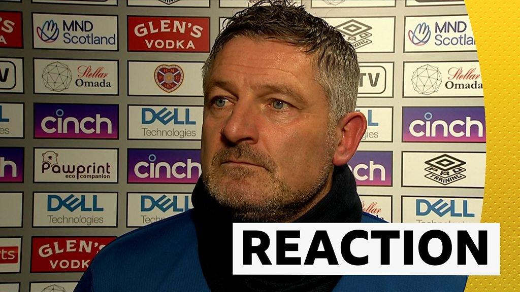 Kilmarnock's first 45 minutes 'not good enough' against Hearts, says ...