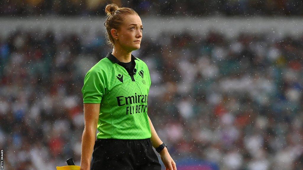 Hollie Davidson: Scottish referee set to make Six Nations history - BBC ...