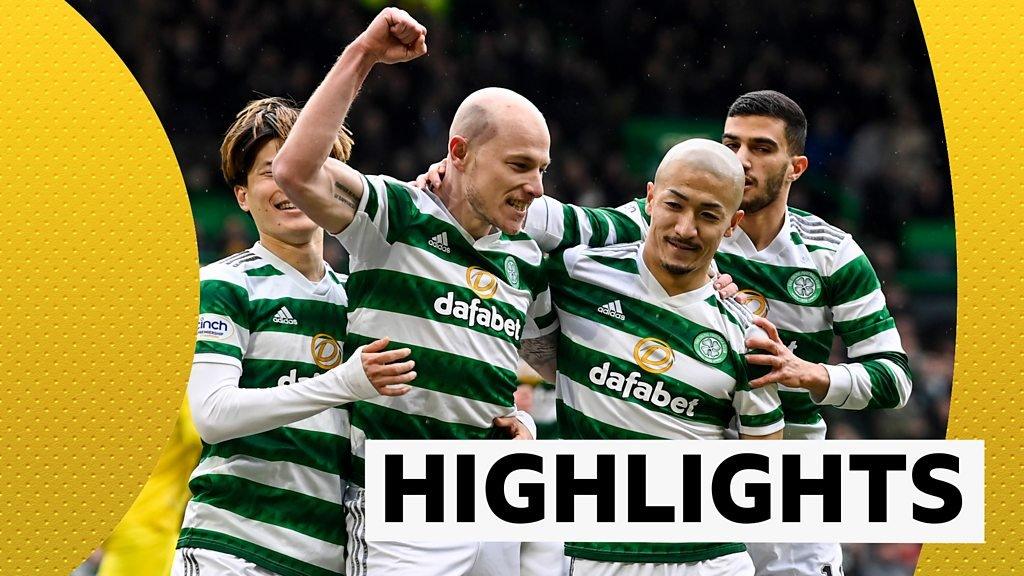 Scottish Cup: Watch the best of the action as Celtic beat Morton - BBC ...