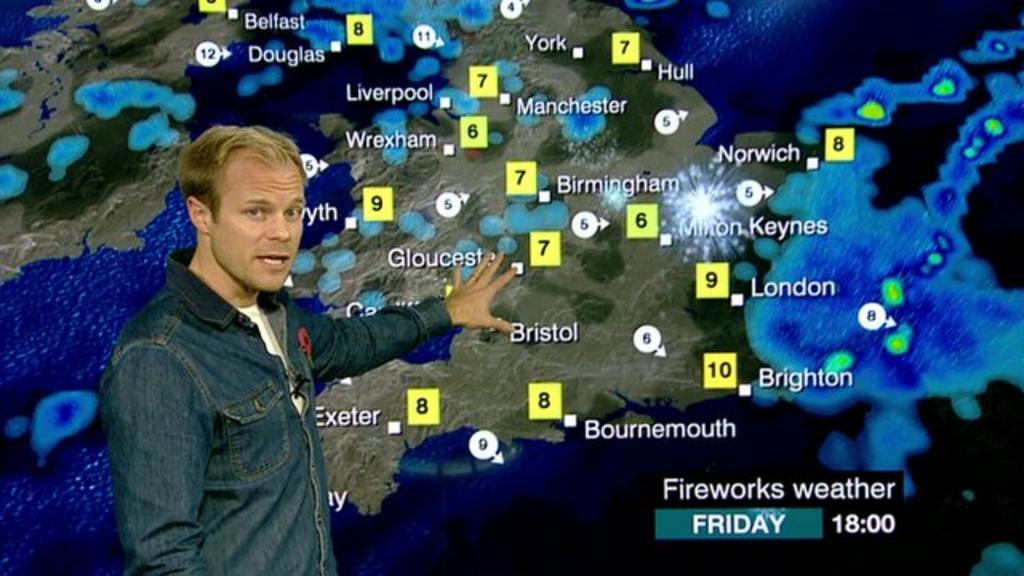 Your fantastic fireworks weather forecast - BBC Newsround