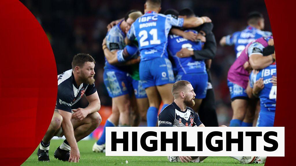 Rugby League World Cup: Samoa edge England to reach historic first ...