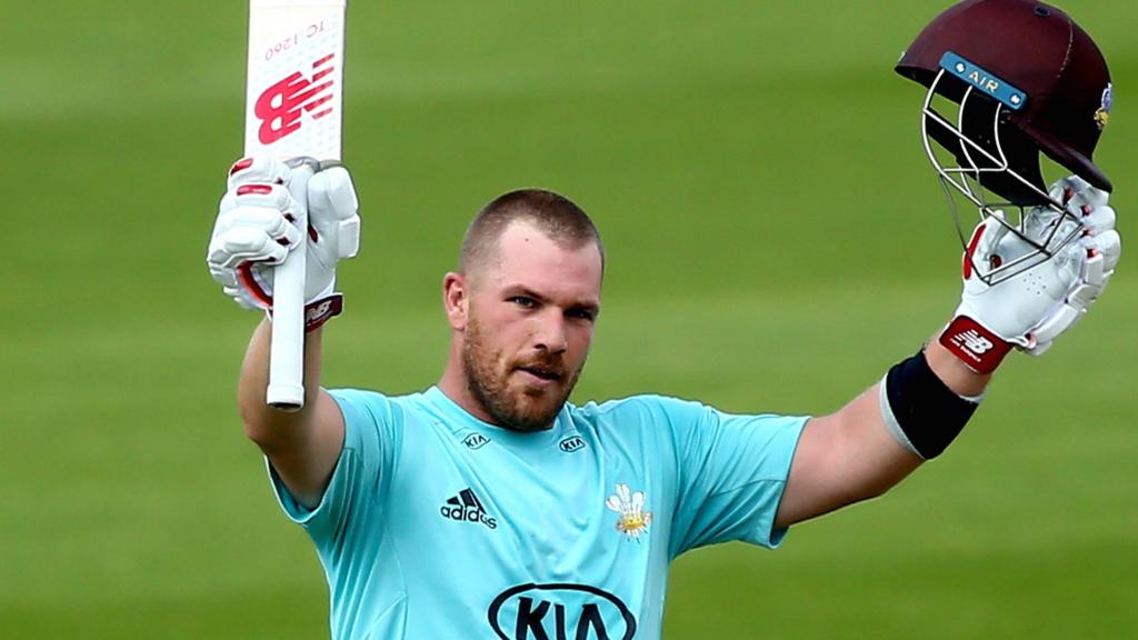 T20 Blast: 'Magnificent' Aaron Finch hits 114 in Surrey win - BBC Sport