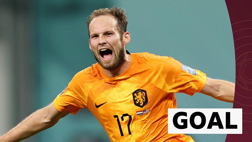 World Cup 2022: Daley Blind doubles Netherlands lead against USA - BBC ...