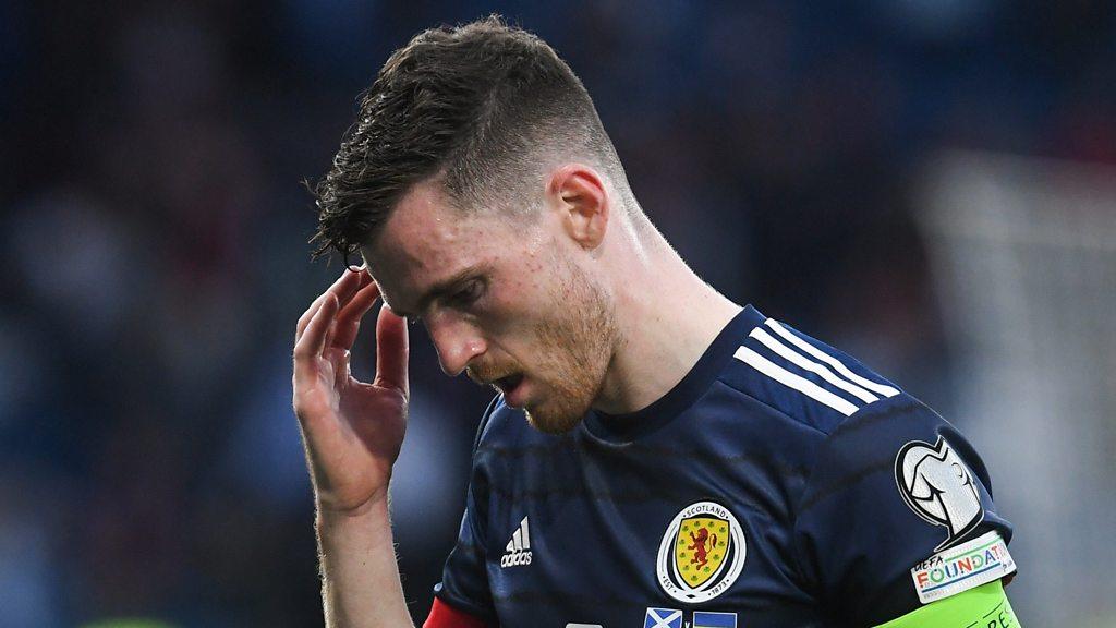 Andy Robertson: 'Toughest 10 days' of Scotland captain's career - BBC Sport