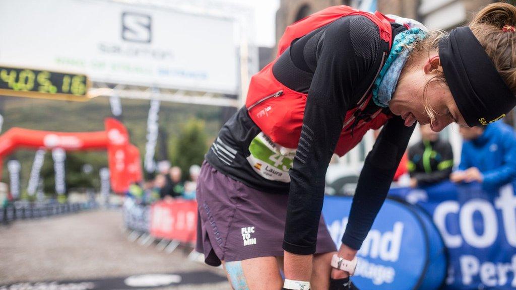 In pictures: Ultra runs in Lochaber - BBC News