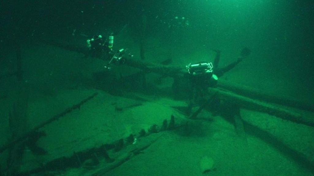 Scientists find 1,000-year-old shipwrecks by accident - BBC Newsround