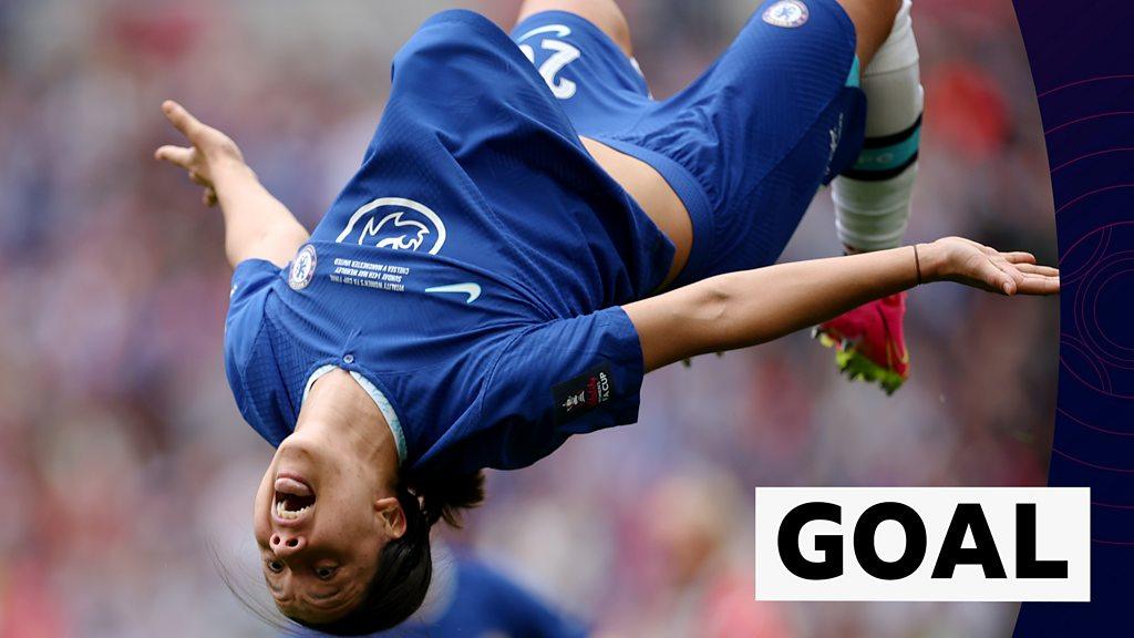 Women's FA Cup final: Sam Kerr scores Chelsea winner against Man Utd ...
