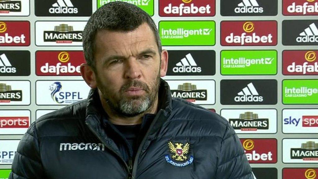 Callum Davidson proud of 'tremendous' St Johnstone in 1-1 draw with ...