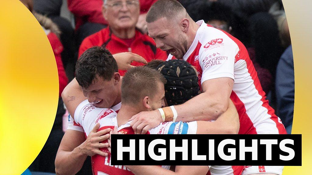 Challenge Cup: Hull KR beat Wigan with golden point drop-goal - BBC Sport