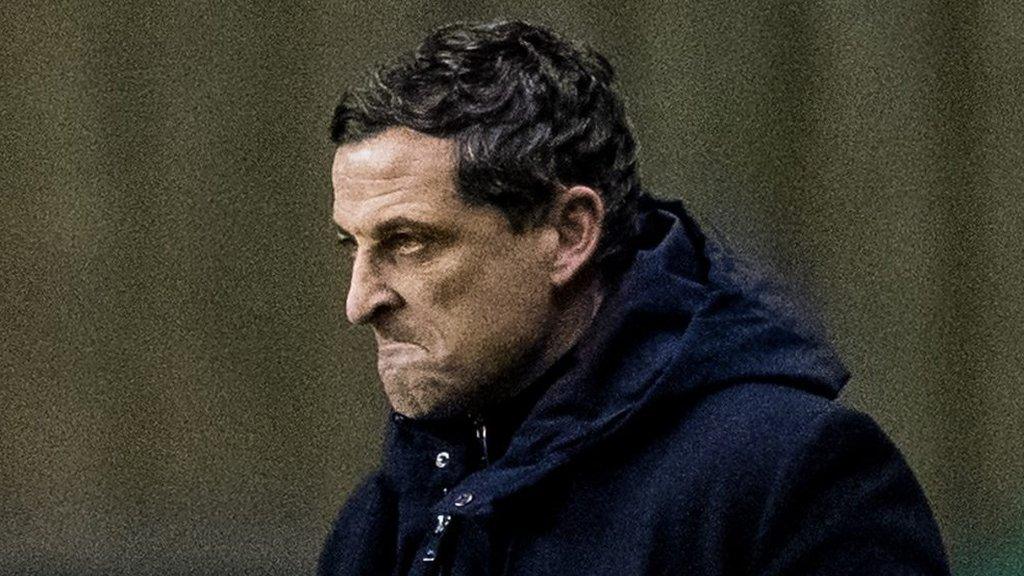 Hibernian didn't play well enough, says head coach Jack Ross - BBC Sport