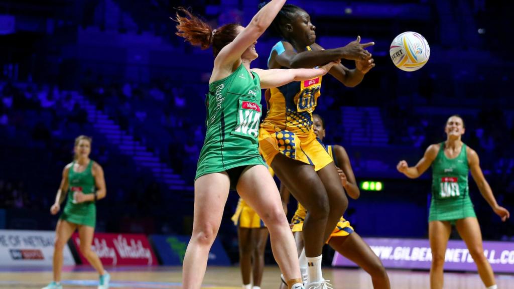 Northern Ireland beat Barbados 46-43 in Netball World Cup - BBC Sport