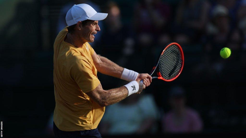 Nottingham Open: Andy Murray beats Dominic Stricker to reach semi ...