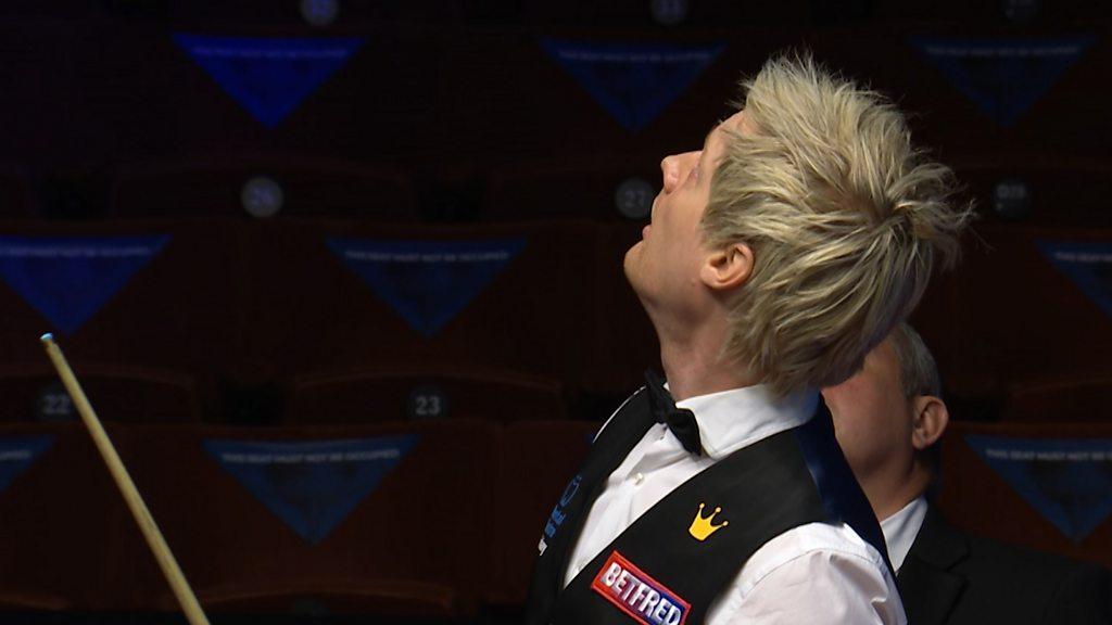 World Snooker Championship: 'I don't know where that noise came from ...