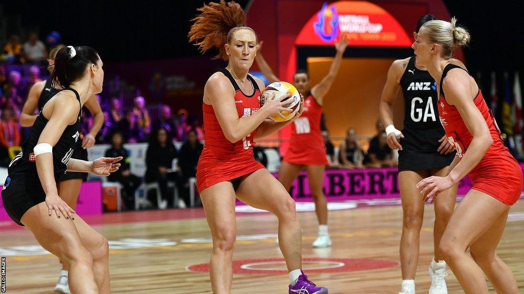 Clare Jones: Wales centre brings an end to her netball career - BBC Sport