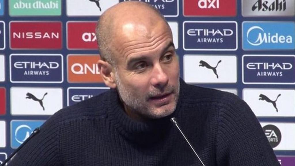 Manchester City: Watch Pep Guardiola's rant after win over Tottenham ...