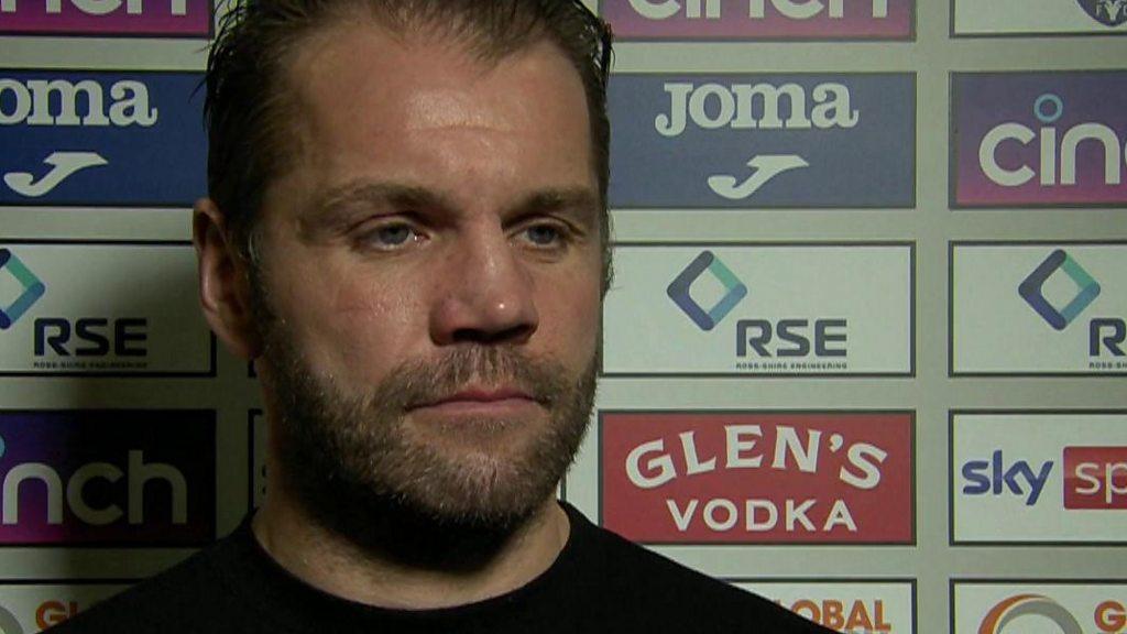 Robbie Neilson: Hearts 'down to bare bones' but giving everything - BBC ...