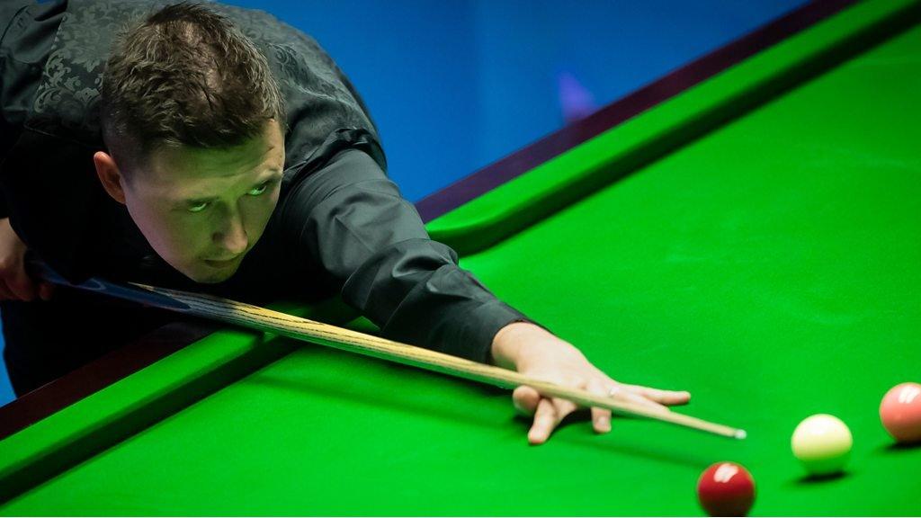 World Snooker: Wilson seals comeback win over Hawkins with back-to-back ...