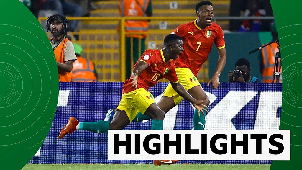 Afcon 2023: Guinea win denies The Gambia first point - highlights - BBC ...